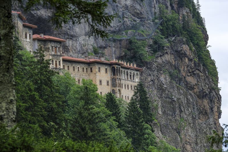 Sumela Monastery is a Greek Orthodox Monastery in Macka, Turkey ...