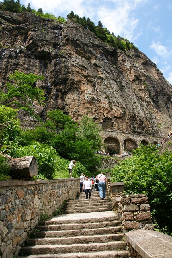 Sumela Monastery editorial stock photo. Image of sumela - 272690858