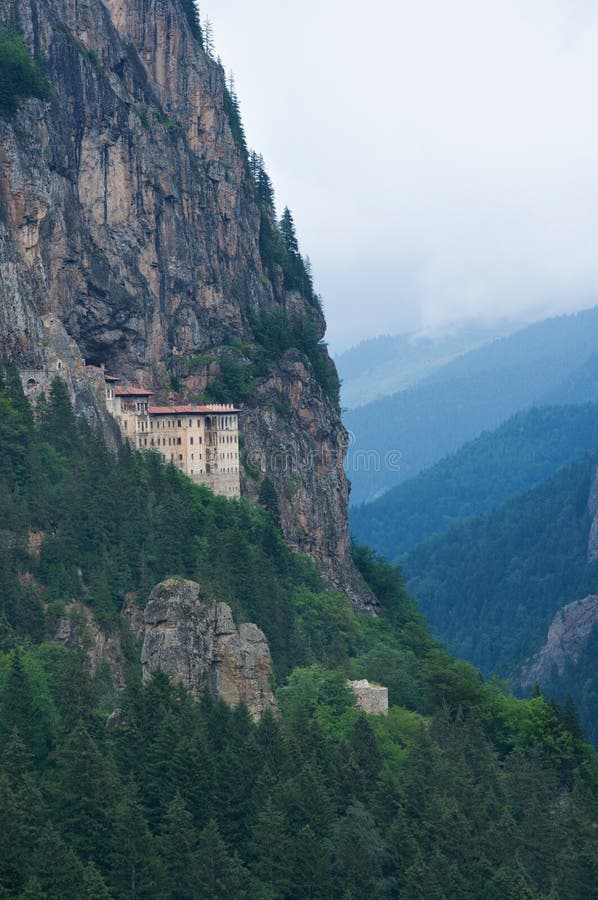 Sumela Monastery In Trabzon, Turkey. Greek Orthodox Monastery Of Sumela ...