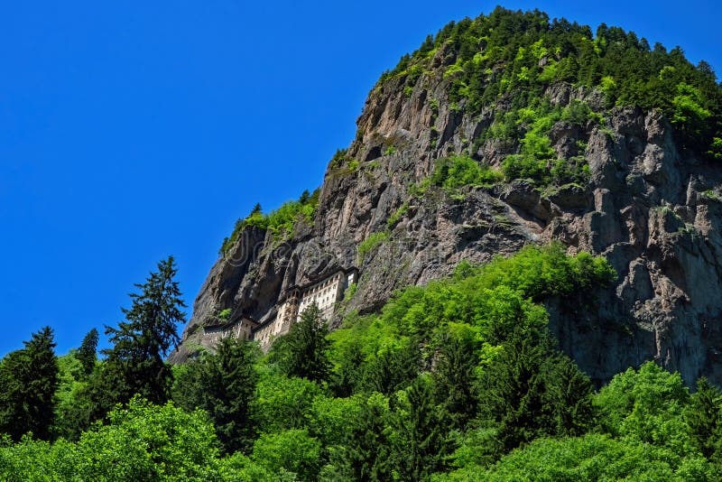 SUMELA Monastery. Trabzon, Turkey. Stock Image - Image of cliff ...