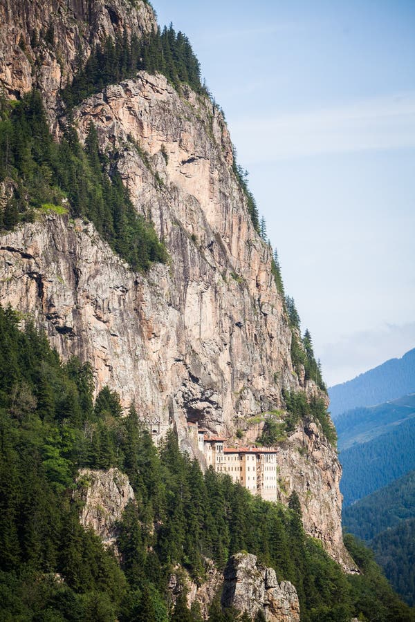 Sumela monastery in Turkey stock image. Image of byzantine - 77814697