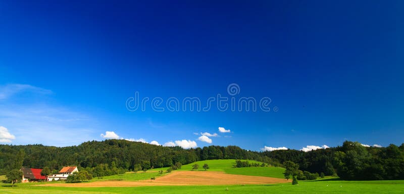 Sumer landscape stock photo. Image of lonely, color, nature - 10829758