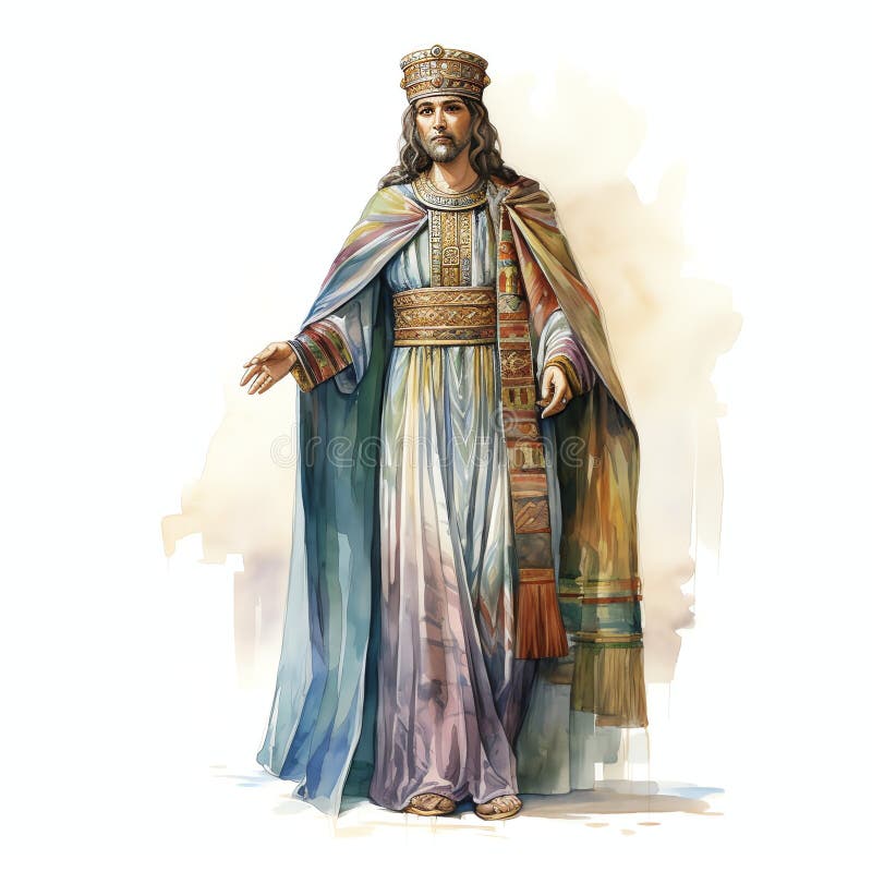 Sumerian Temple Complex with a Ziggurat at Its Center Illustration ...