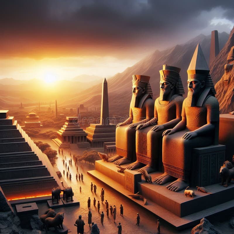 Sumerians Often Considered the World S First Civilization they E Stock ...