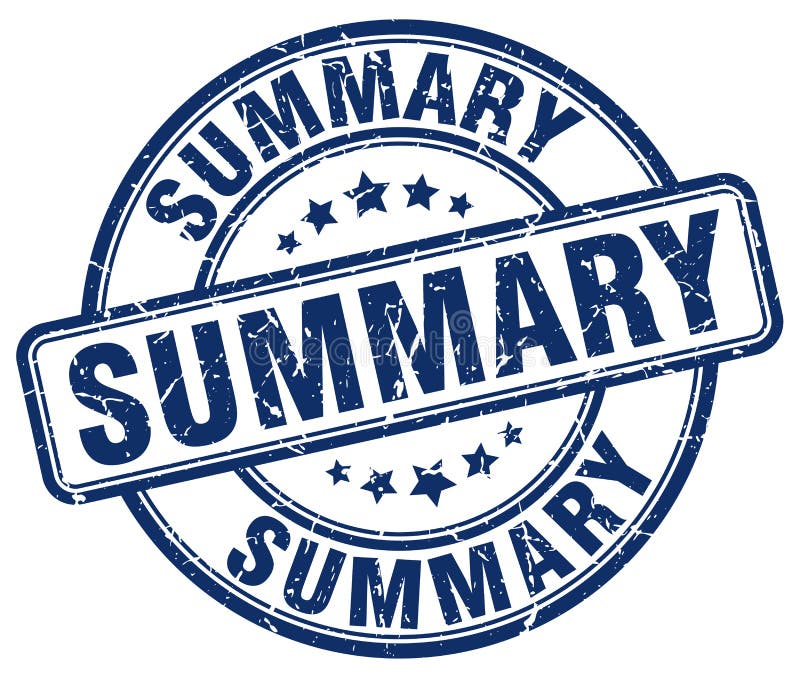 Summary Blue Grunge Round Vintage Stamp Stock Vector - Illustration of ...