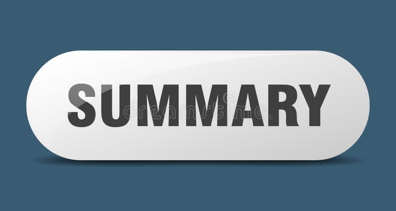 Summary Button Stock Illustrations – 1,218 Summary Button Stock ...