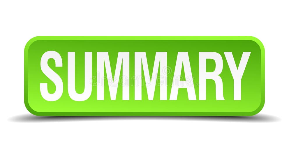 Summary button stock vector. Illustration of notice - 121050104