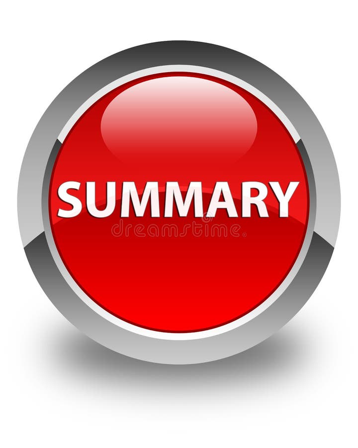 Summary Glossy Green Round Button Stock Illustration - Illustration of ...