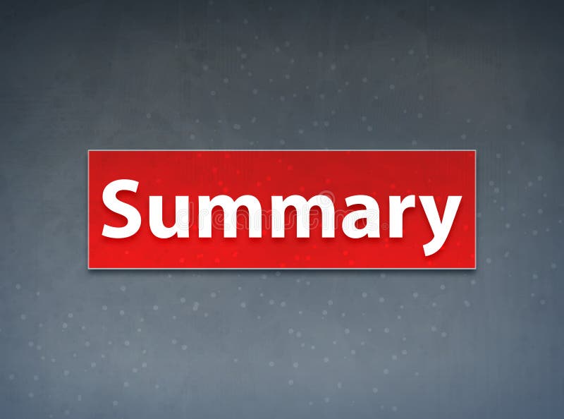 Summary Red Banner Abstract Background Stock Illustration ... Summary Red Banner Abstract Background Stock Illustration ...
