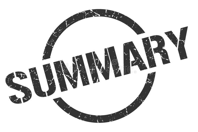 Summary stamp stock vector. Illustration of banner, summary - 136954226
