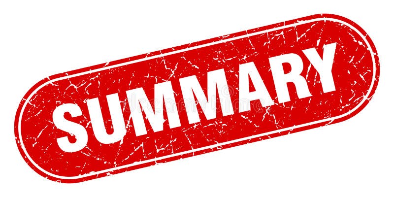 Summary Sticker Stock Illustrations – 497 Summary Sticker Stock ...