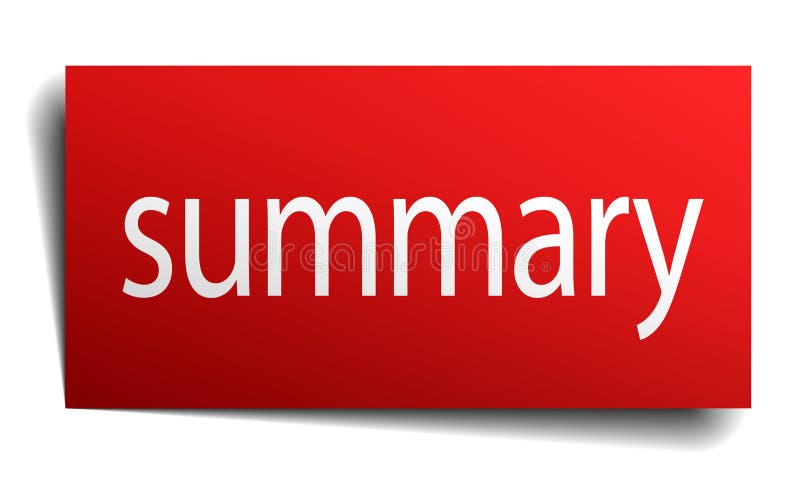 Summary Red Paper Speech Bubble Stock Vector - Illustration of button ...