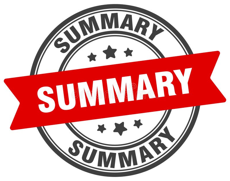 Summary Label Stock Illustrations – 1,502 Summary Label Stock ...