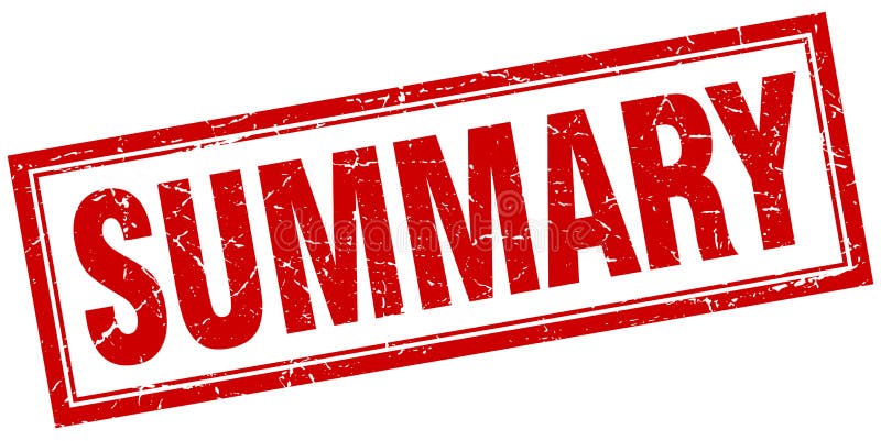 Summary stamp stock vector. Illustration of white, template - 125218952