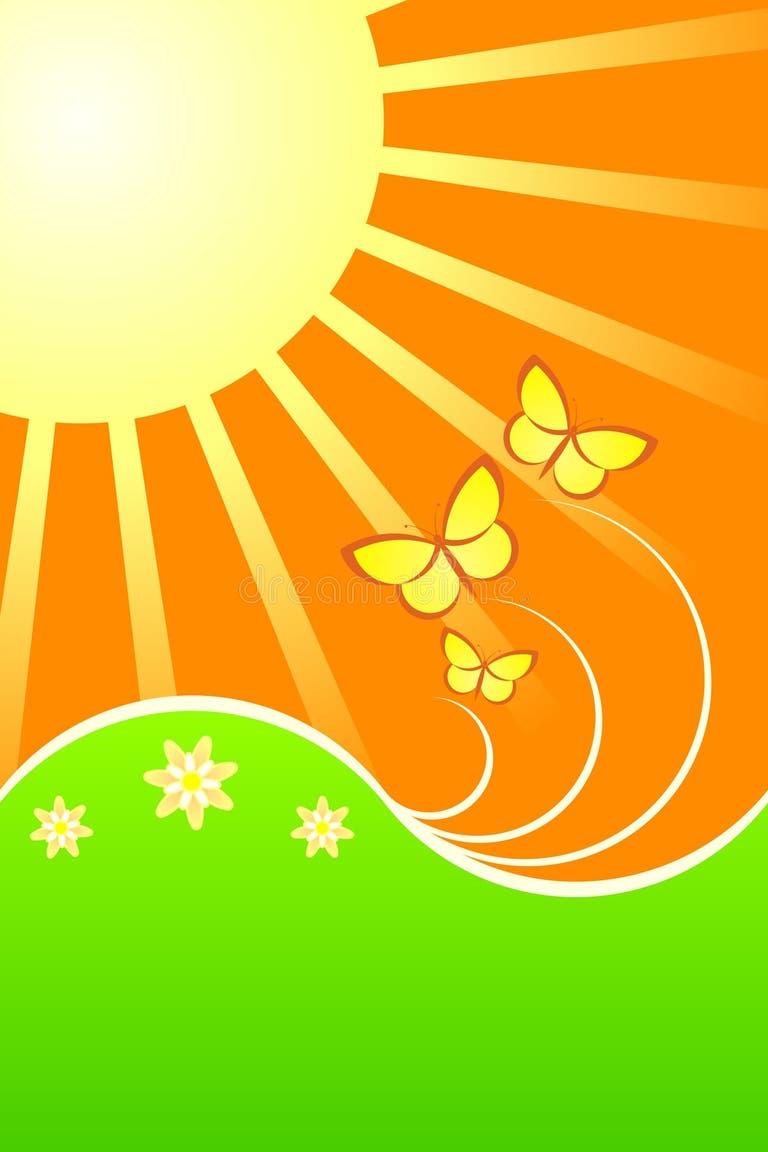 Flutter Summer Stock Illustrations – 7,767 Flutter Summer Stock ...