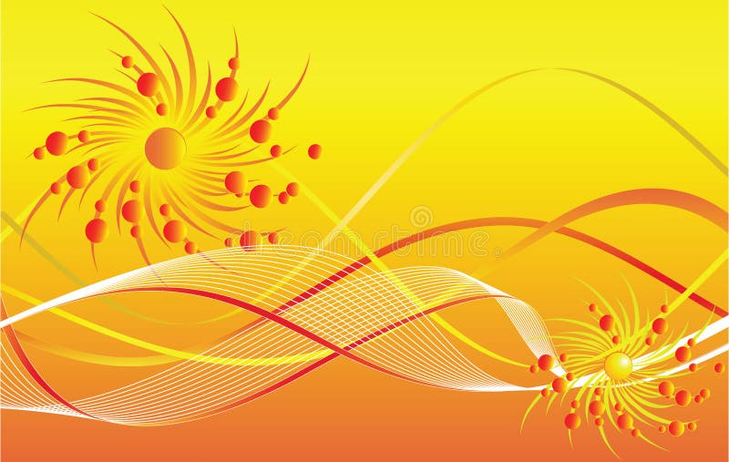 Summer abstract picture stock vector. Illustration of rain - 19758142