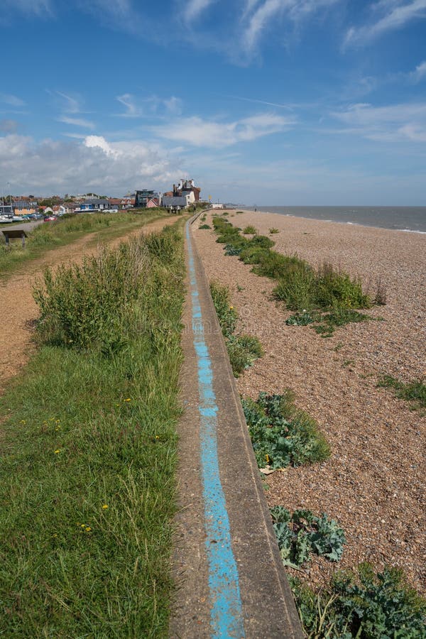 Summer at Aldeburgh., Suffolk, England Stock Image - Image of clouds ...