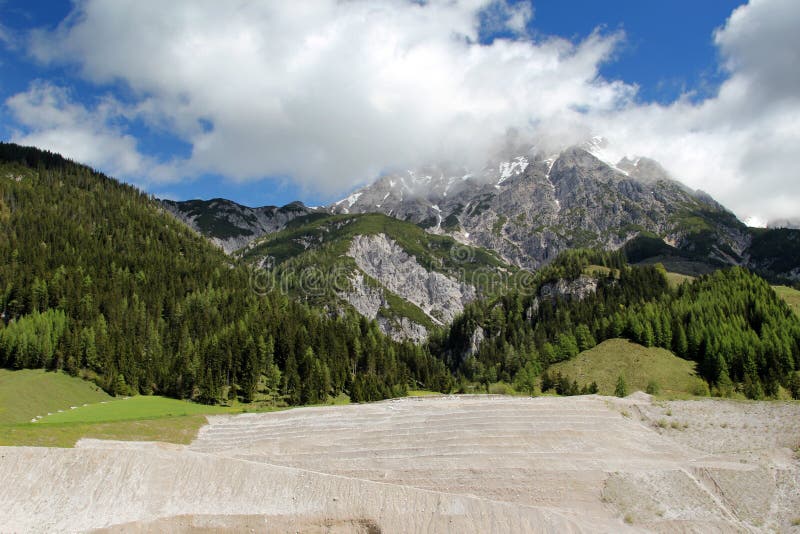 Summer Alps stock image. Image of alps, glade, pasture - 40834099