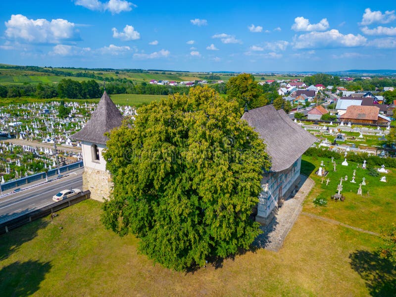 Summer at the Arbore Monastery in Romania Stock Photo - Image of ...