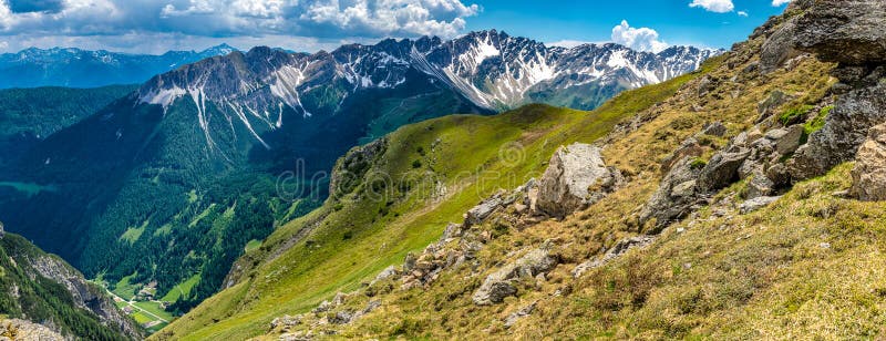 Summer Austrian Alps stock image. Image of high, beautiful - 10397387