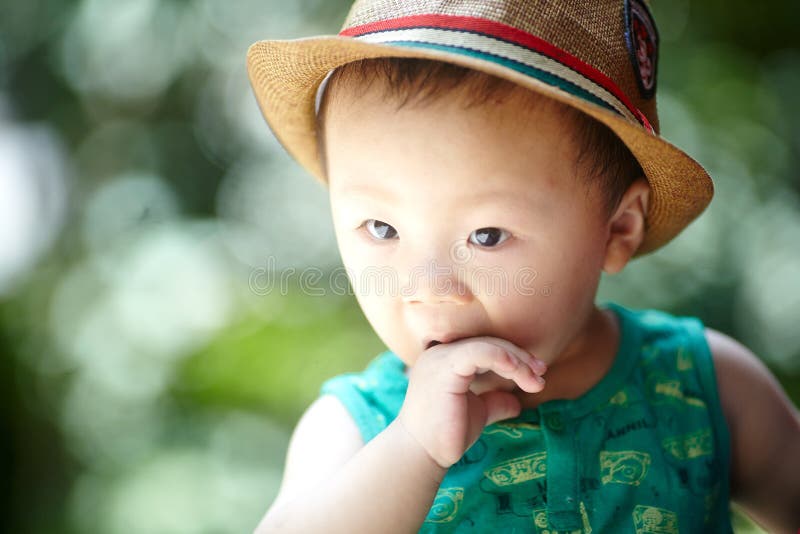 Summer baby boy stock image. Image of caucasian, sunny - 56878821