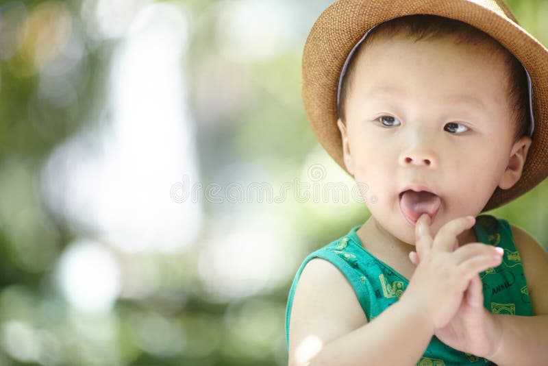 Summer baby boy stock image. Image of adorable, asia - 56879165
