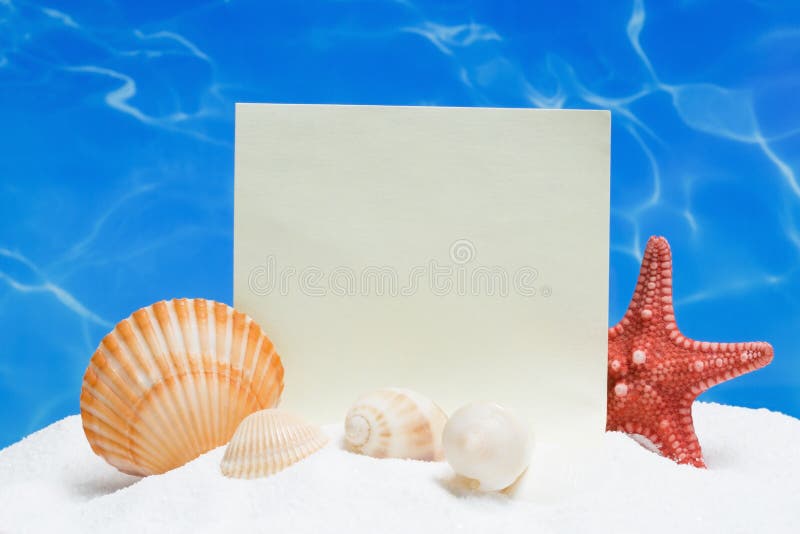 Summer background stock photo. Image of blue, card, ocean - 146948710