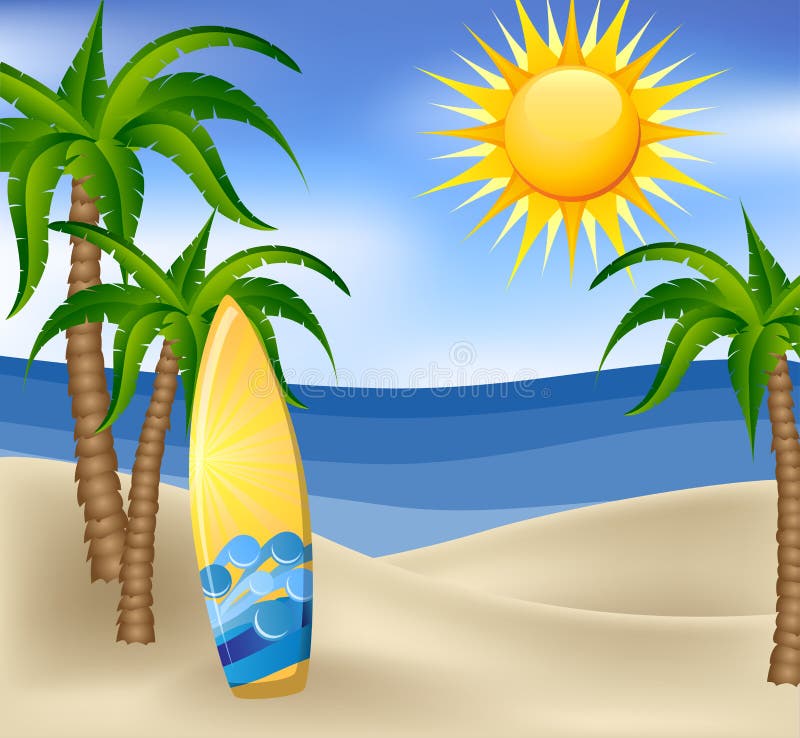 Surfboard Wallpaper Clipart