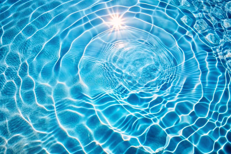 Summer Background, Water Waves Abstract Pattern Texture on Swimming ...