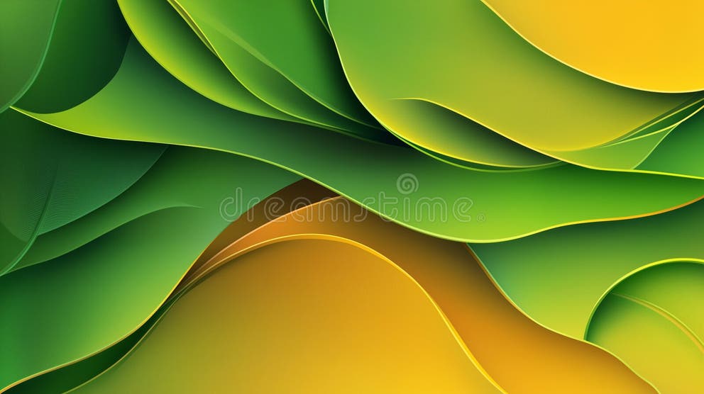 Summer Banner with Abstract Composition of Parallel Lines. Generated by ...