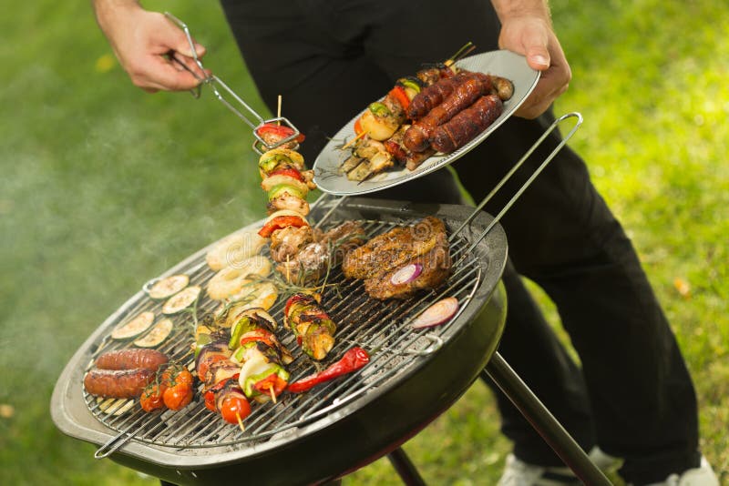 Summer barbecue stock photo. Image of meal, chili, pepper - 32831880