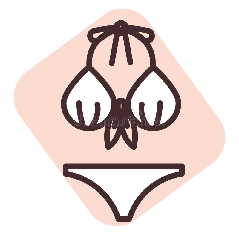 Bathing Suit Icon Stock Illustrations – 1,865 Bathing Suit Icon Stock ...