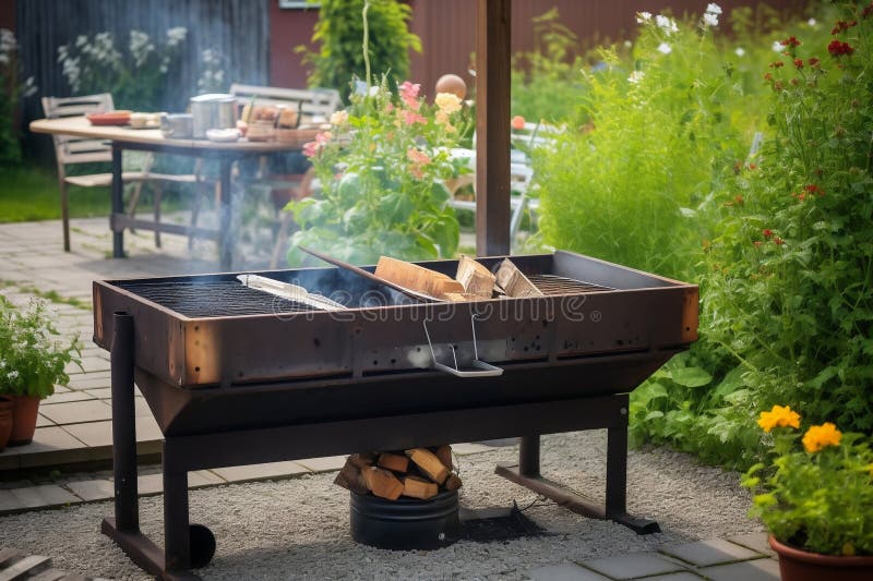 Summer BBQ: Getting Fired Up for Grilling Season in the Backyard Stock ...