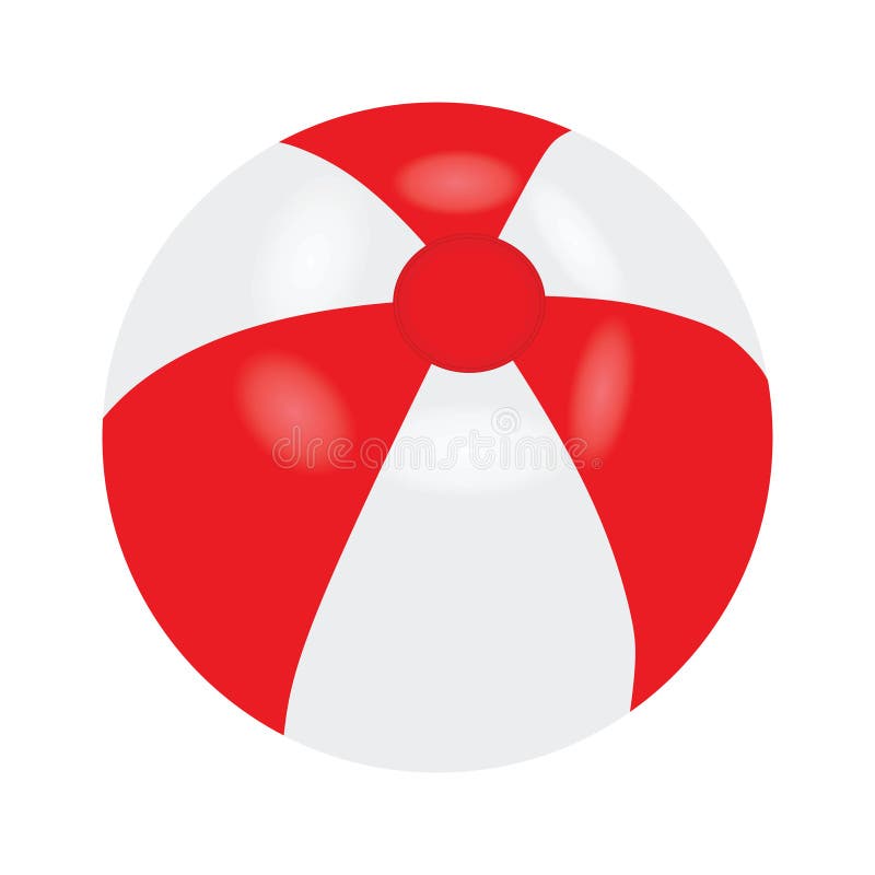 Summer beach ball stock vector. Illustration of circle - 274501653