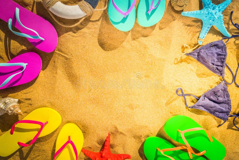 Summer beach fun stock photo. Image of outdoors, bright - 116996404