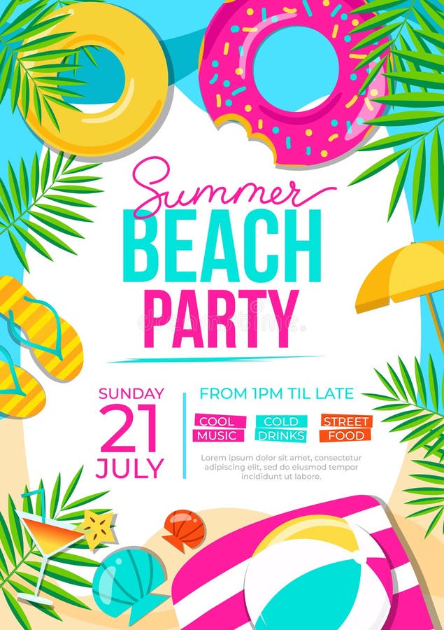 Pool Party Invitation Stock Illustrations 2 959 Pool Party Invitation
