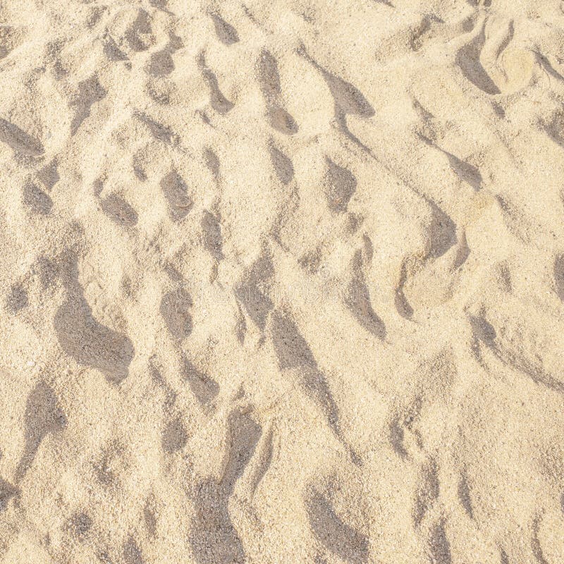 Summer Beach Sand Background with Natural Wave Pattern. Sand Texture ...