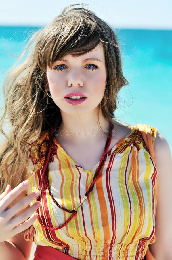 Summer beauty stock photo. Image of femininity, beauty - 17793762