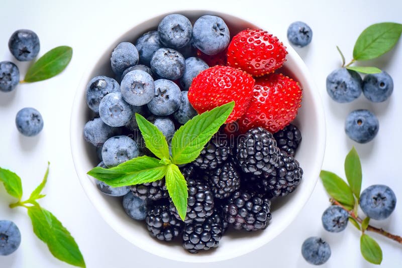 Summer berries stock image. Image of natural, collection - 59227947