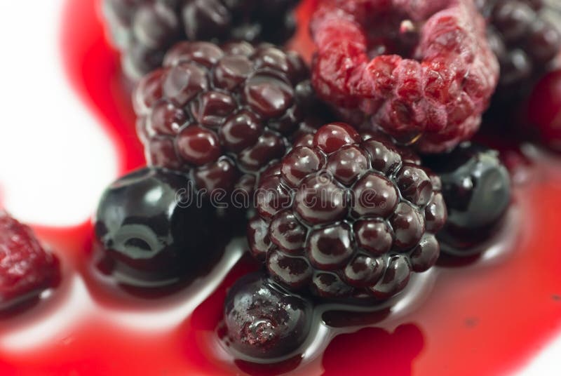 Summer Berry Fruits Closeup Stock Image - Image of antioxidants ...