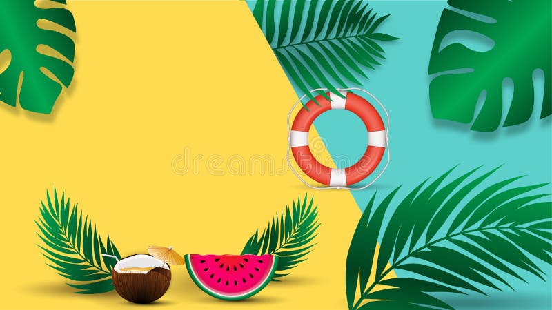 Summer Blank Sign stock vector. Illustration of cartoon - 53389464