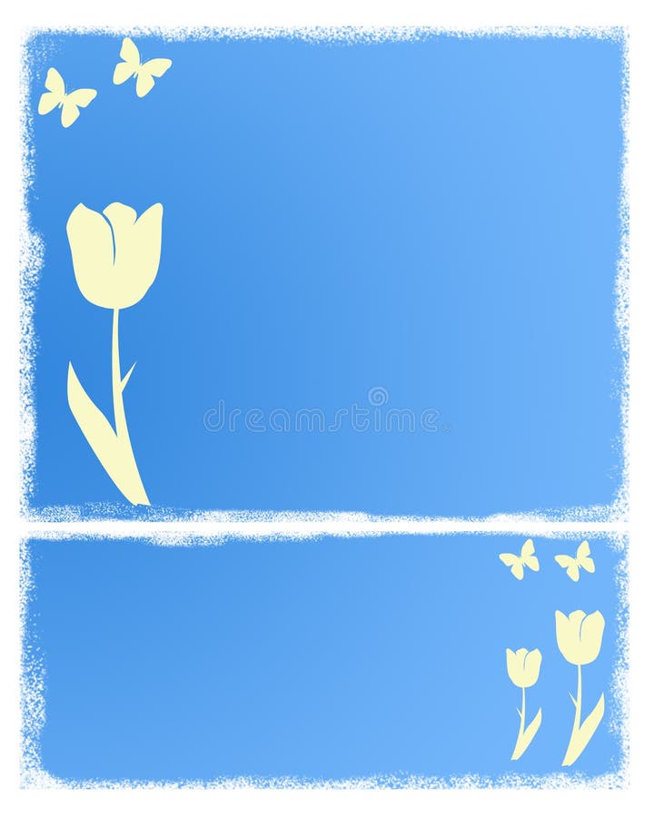 Summer Blue Background stock illustration. Illustration of pretty - 646296