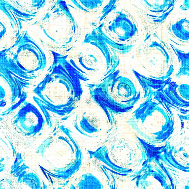 Summer Blue Dyed Wave Water Pattern with Broken Linear Stripe Effect ...