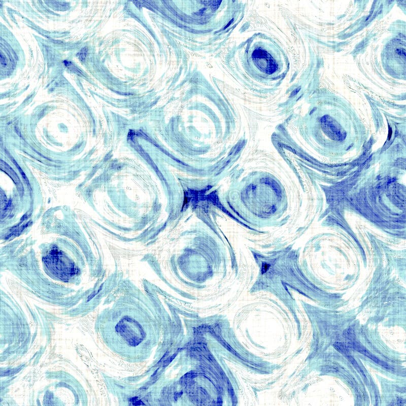 Summer Blue Dyed Wave Water Pattern with Broken Linear Blotch Effect ...