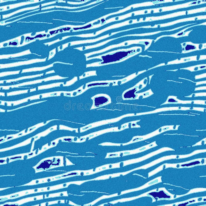 Summer Blue Dyed Wave Water Pattern with Broken Linear Stripe Effect ...
