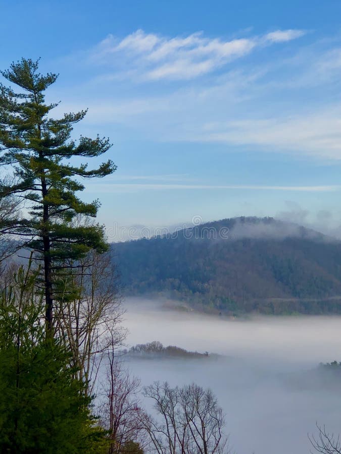 Summer in the Blue Ridge Mountains Stock Photo - Image of blue, times ...