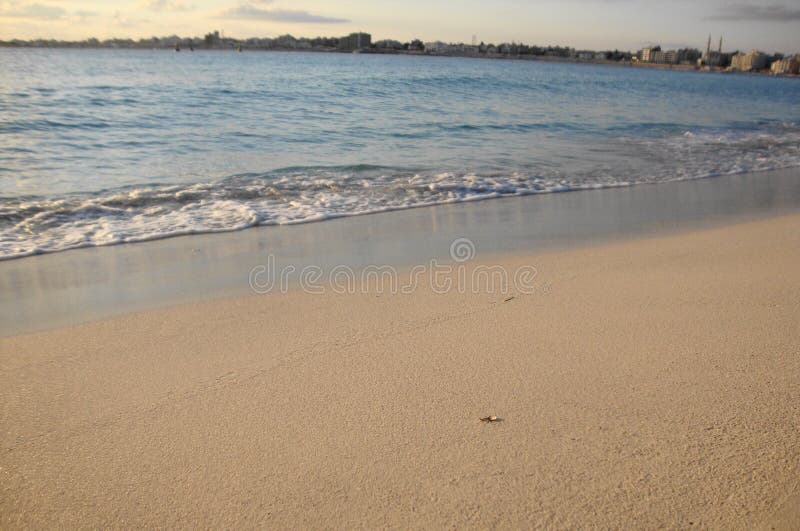 Calm beach stock photo. Image of sand, calm, beach, blue - 99025812