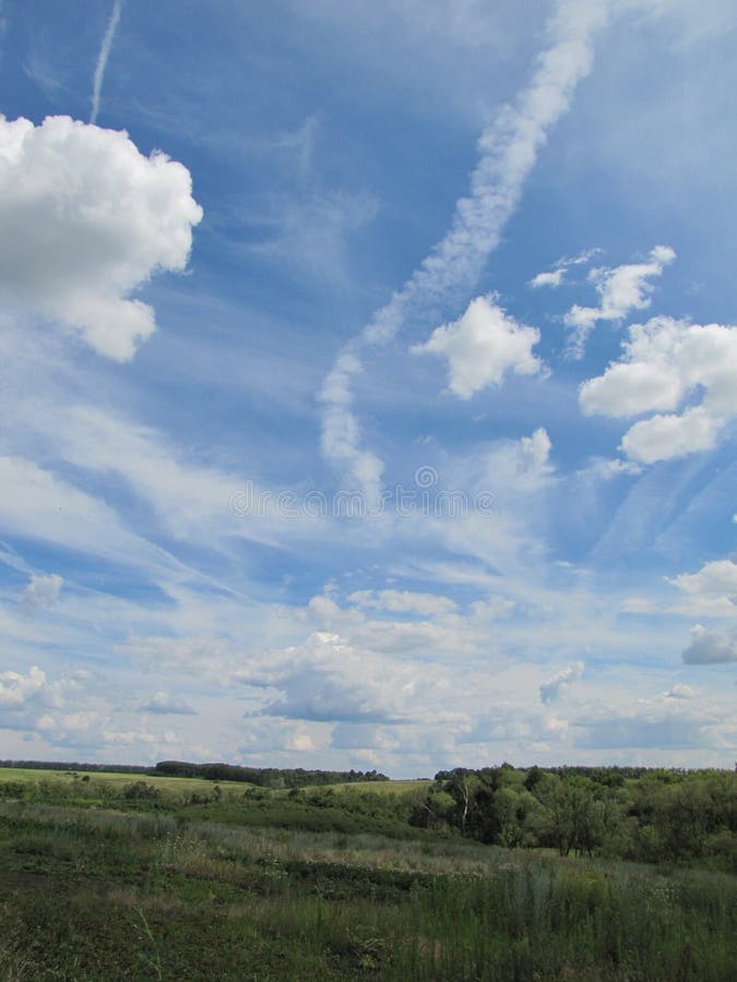 Summer blue sky stock photo. Image of nature, summer - 179038832