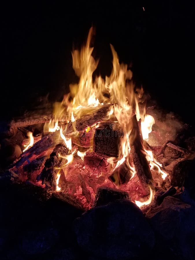 Summer bonfire stock image. Image of month, summer, bonfire - 135066669