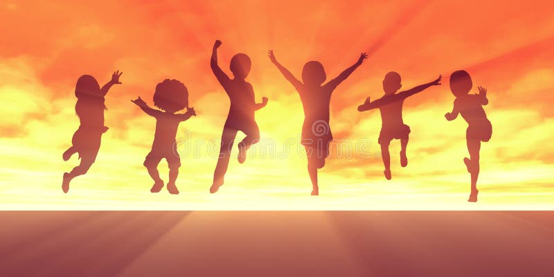 Summer Break School Holidays Stock Illustration - Illustration of ...